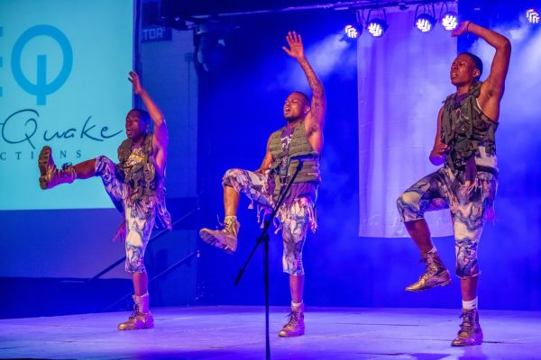 Omega Psi Phi's at the Step Show - Saint Augustine's University