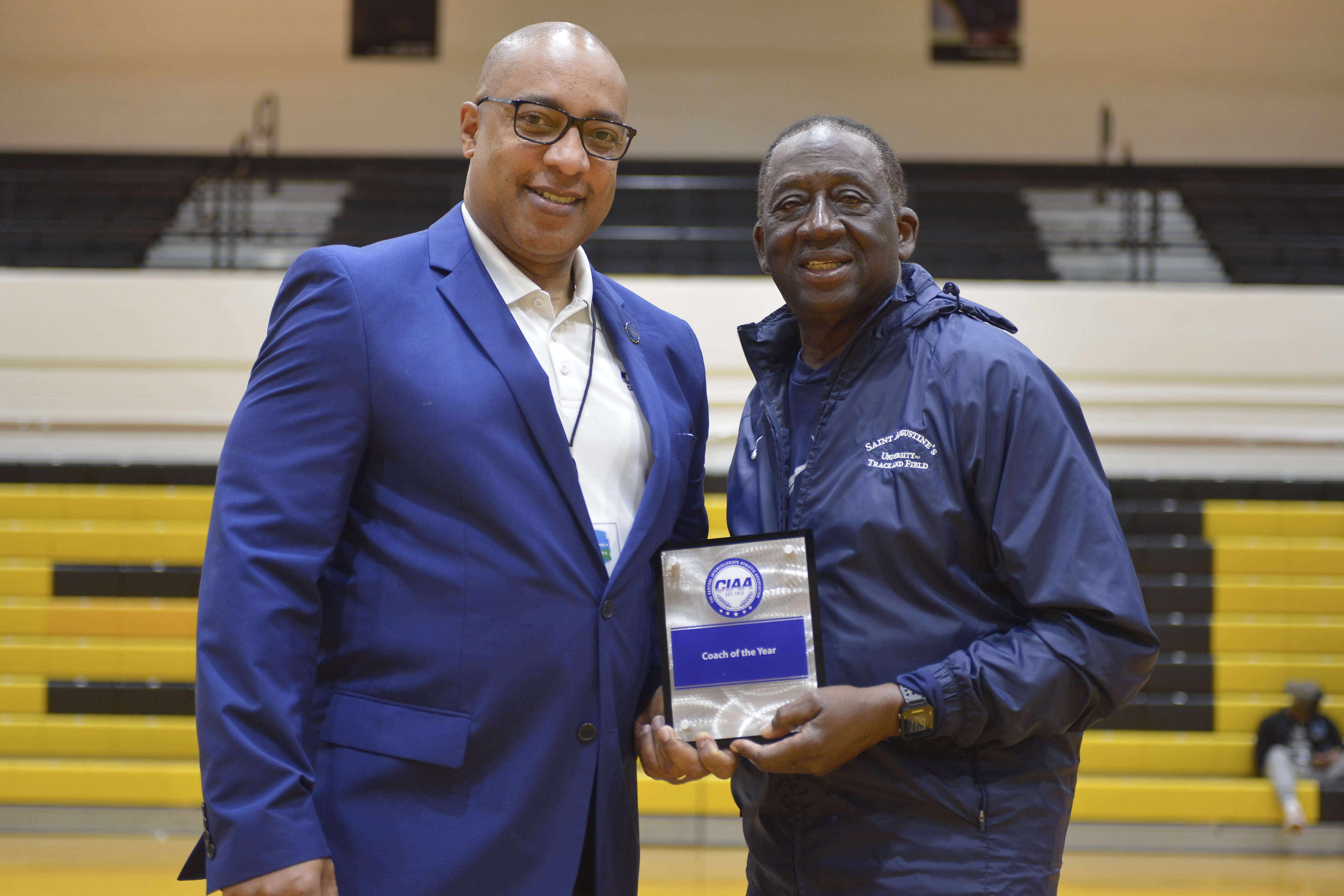 Coach Williams 2019 CIAA Men's Outdoor Coach of the Year - Saint ...
