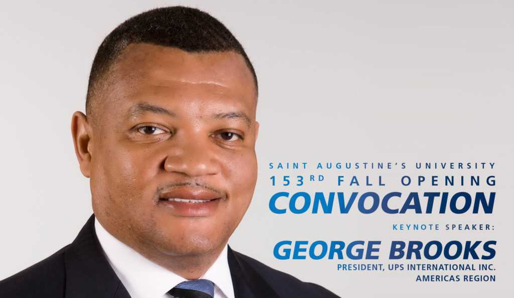 UPS President George Brooks to Deliver Convocation Keynote for Saint ...