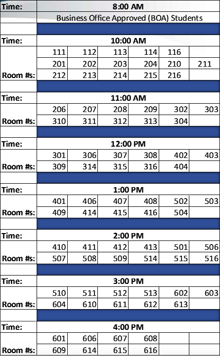 Latham Move In 2020 - Saint Augustine's University