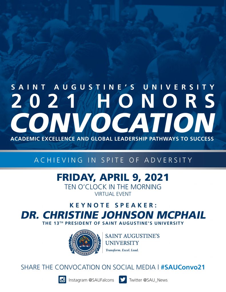 Saint Augustine's University Celebrates Distinguished Academic ...