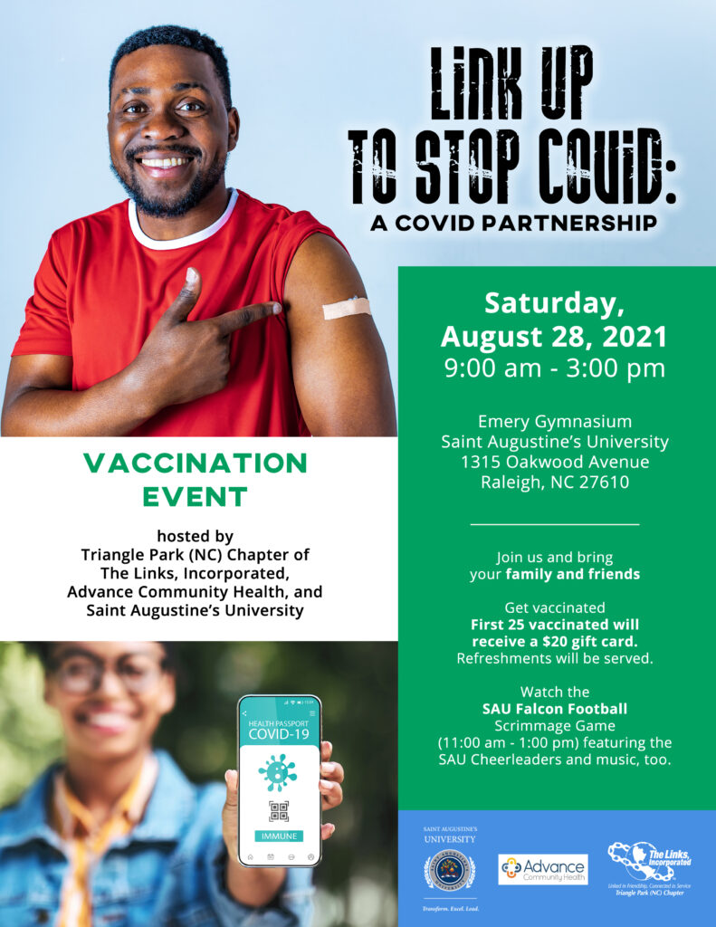 COVID-19 Vaccination Event - Links/Advance Community Health - Saint ...