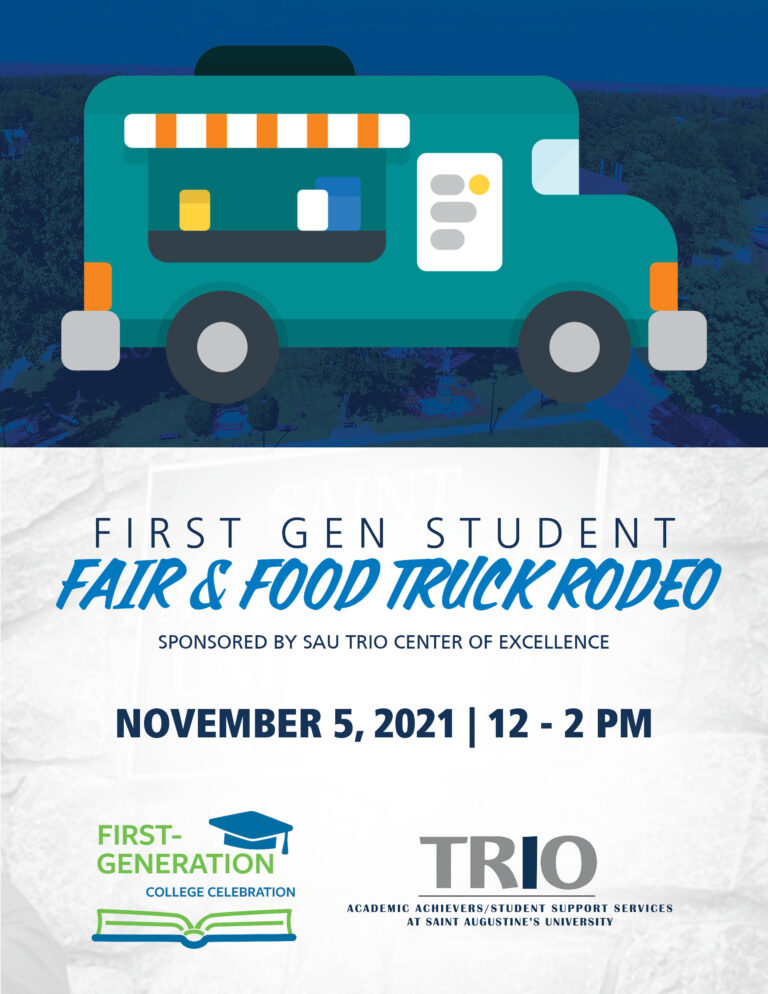 TRIO First Gen Student Fair & Food Truck Rodeo - Saint Augustine's ...