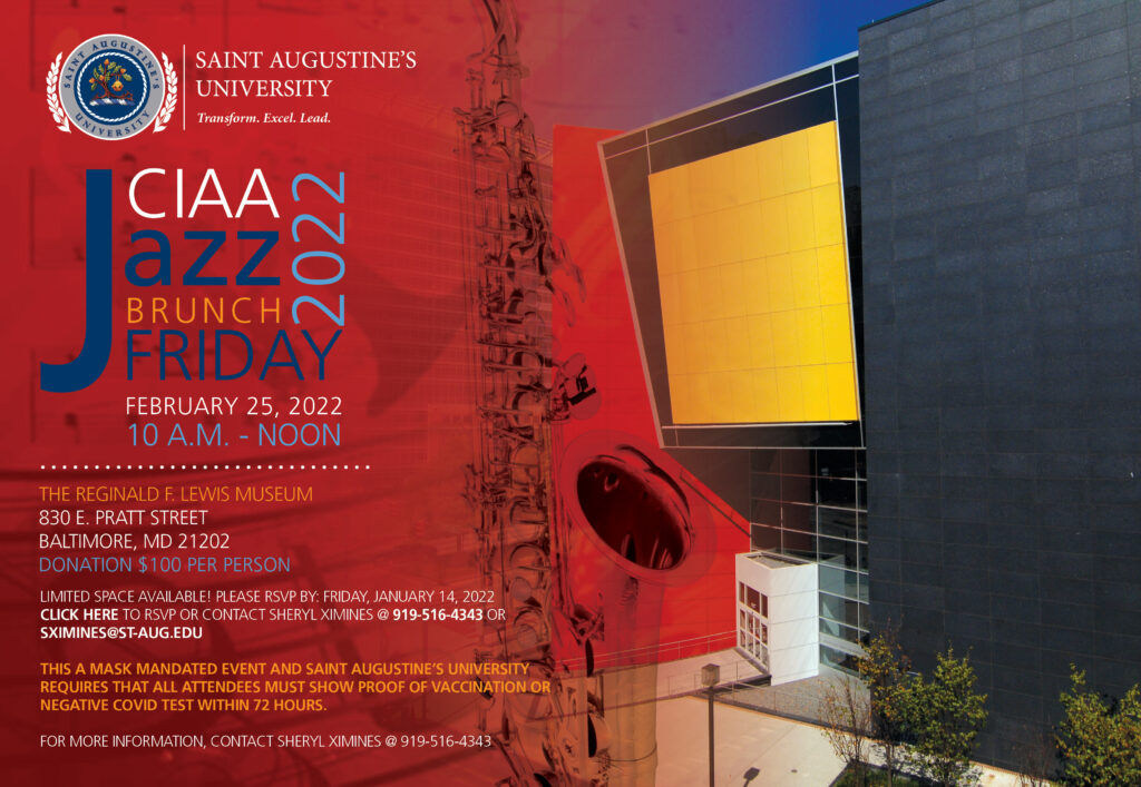 2022 CIAA Jazz Brunch - Saint Augustine's University