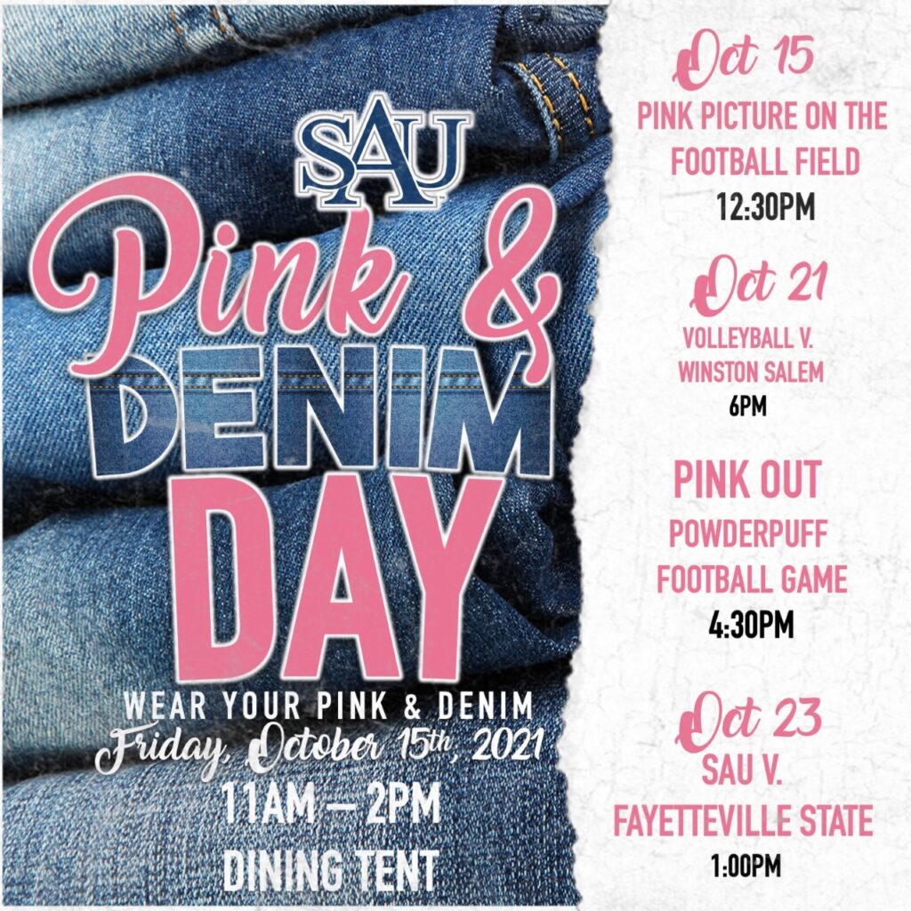 Pink and Denim Day - Saint Augustine's University
