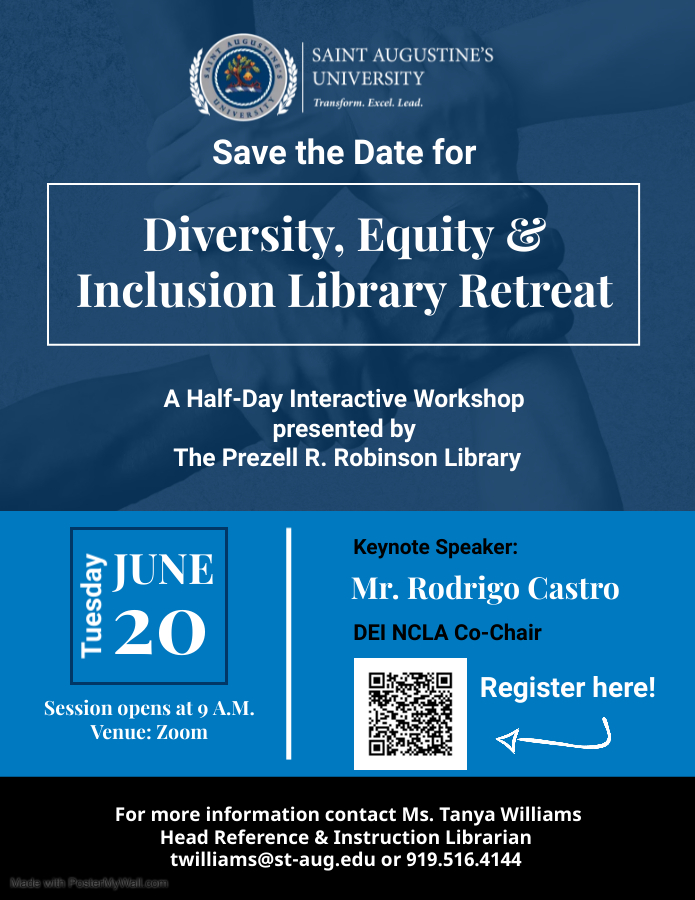 Diversity, Equity & Inclusion Library Retreat - Saint Augustine's ...