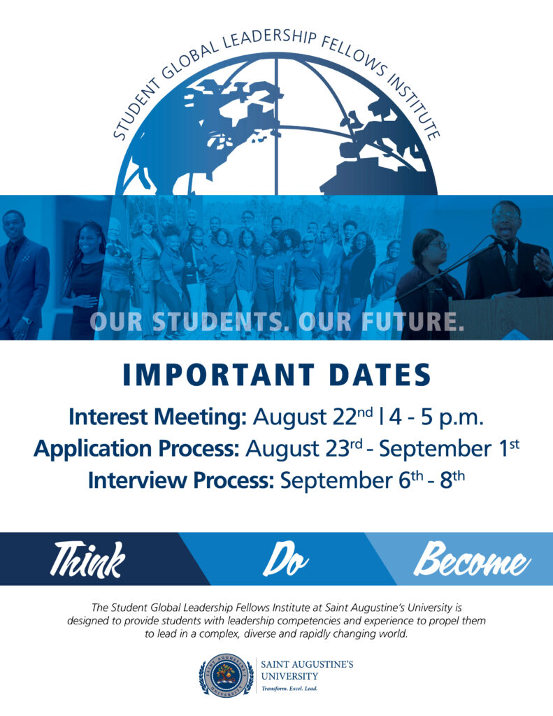Student Global Leadership Fellows Institute Interest Meeting - Saint ...
