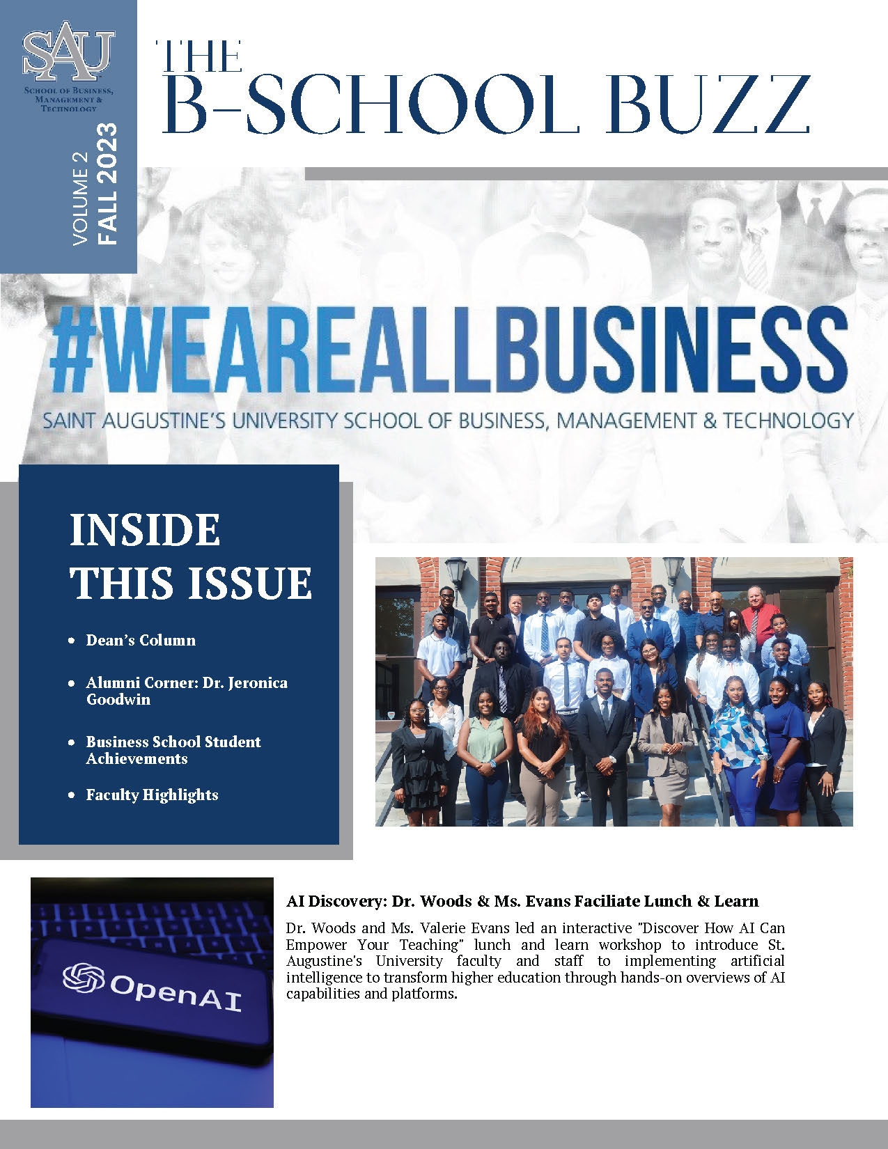 School of Business, Management & Technology at SAU - Apply Now