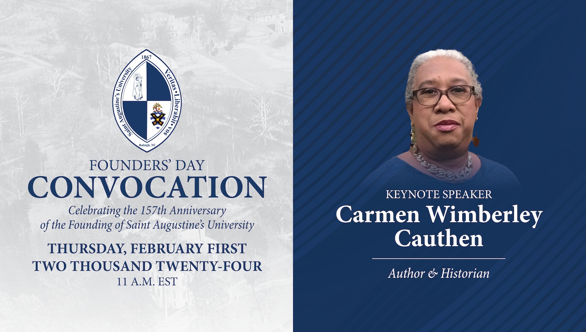 SAU To Celebrate 2024 Founders’ Day Convocation - Saint Augustine's University