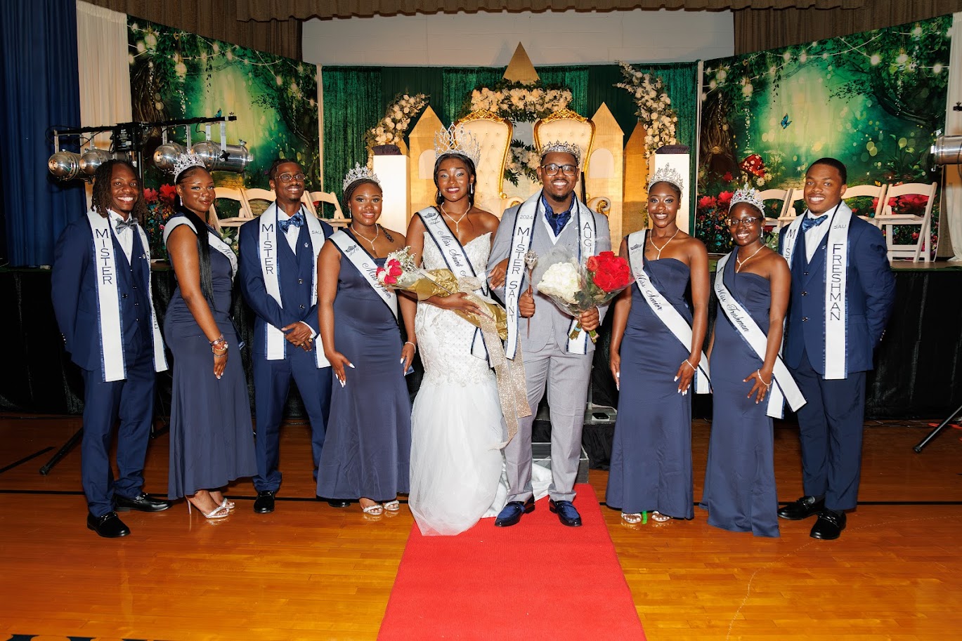 Mister and Miss SAU Receive Coronation - Saint Augustine's University